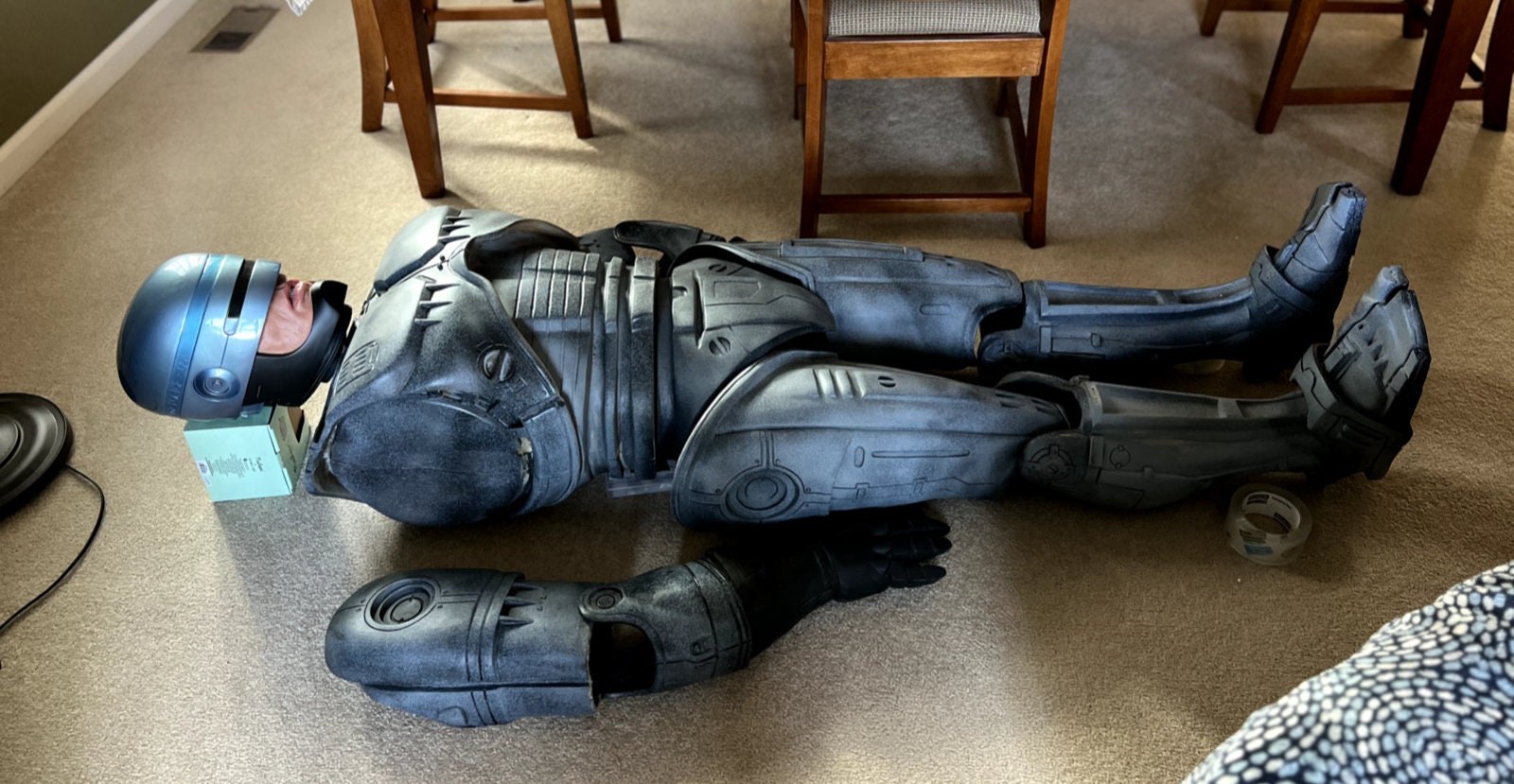1:1 Robocop Resin Statue From Original Molds Rob Bottin Murphy Armor ...
