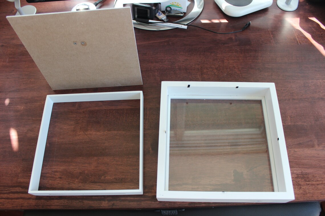 White Frame Shadow Box (lot of 10) - Etsy Canada