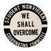 Sncc we Shall Overcome Retro Pin - Etsy