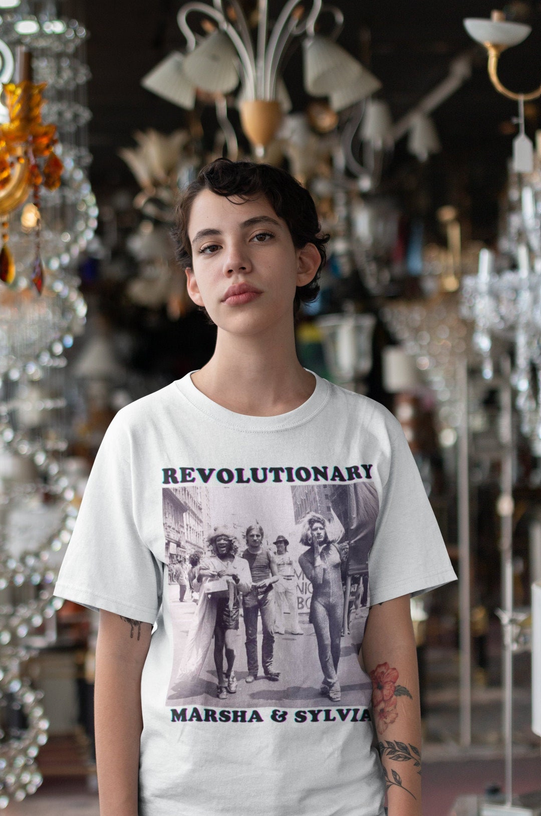 Marsha P Johnson & Sylvia Rivera Revolutionary T-shirt, Pride Month ...