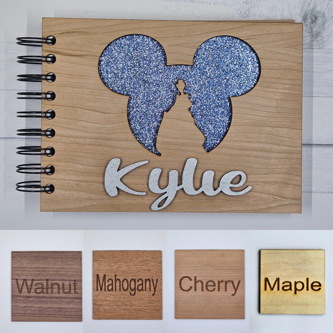 Personalized Cinderella Autograph Book Photo Album, Disney Princess ...