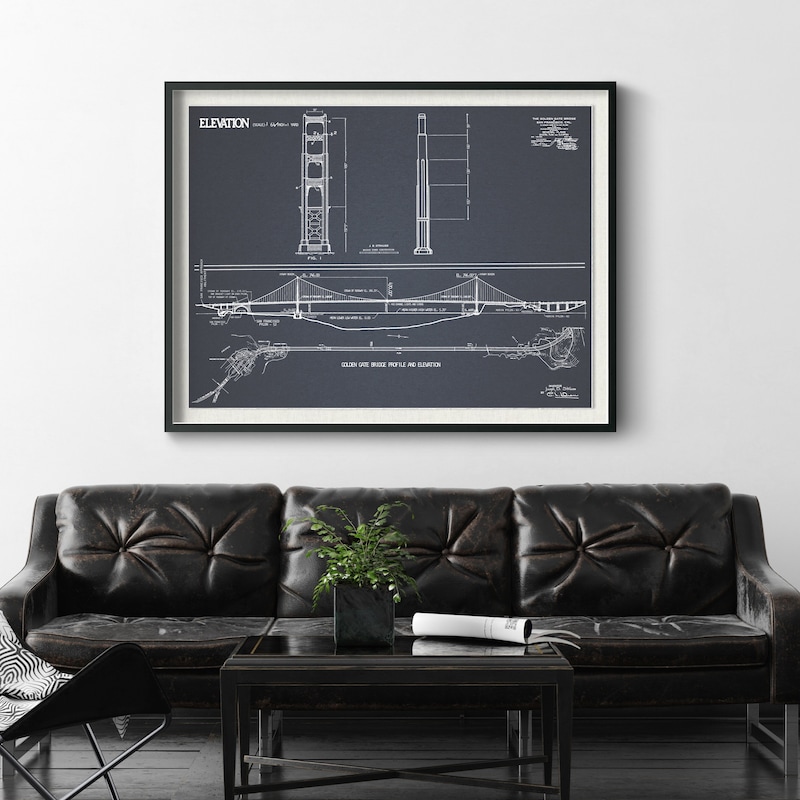 Golden Gate Bridge - Etsy