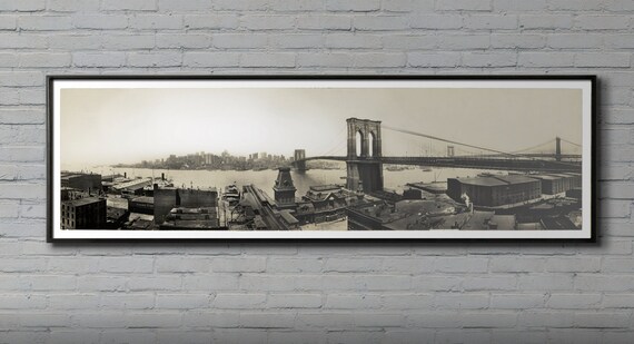 Brooklyn Bridge Photo Print : Vintage Brooklyn Bridge Art - Etsy