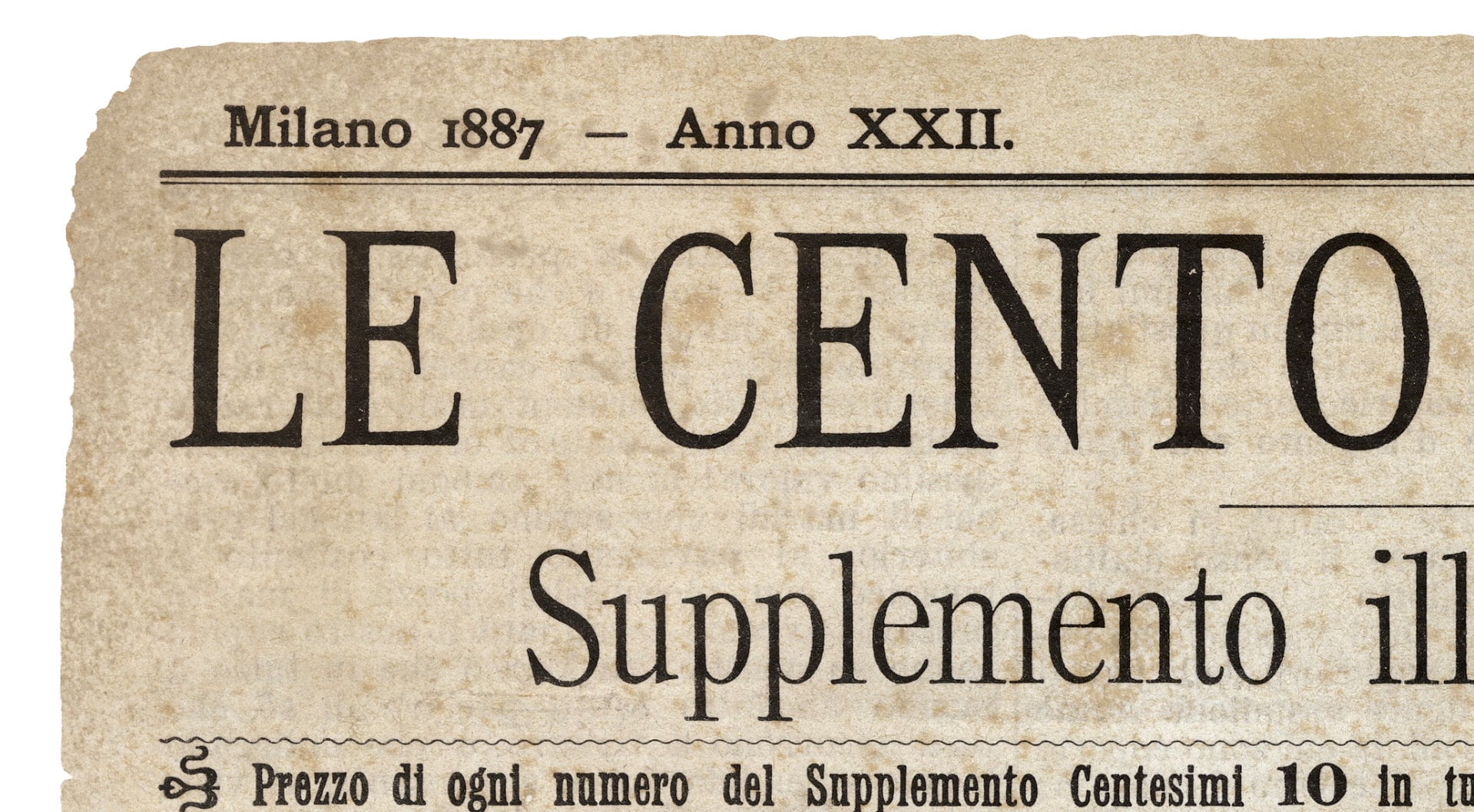 Vintage Italian Newspaper : Venezia Full Cover 1 - Vintage Newspaper ...