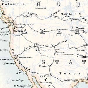 World Map Art : 1911 British Map of the World - World Map Print - World ...