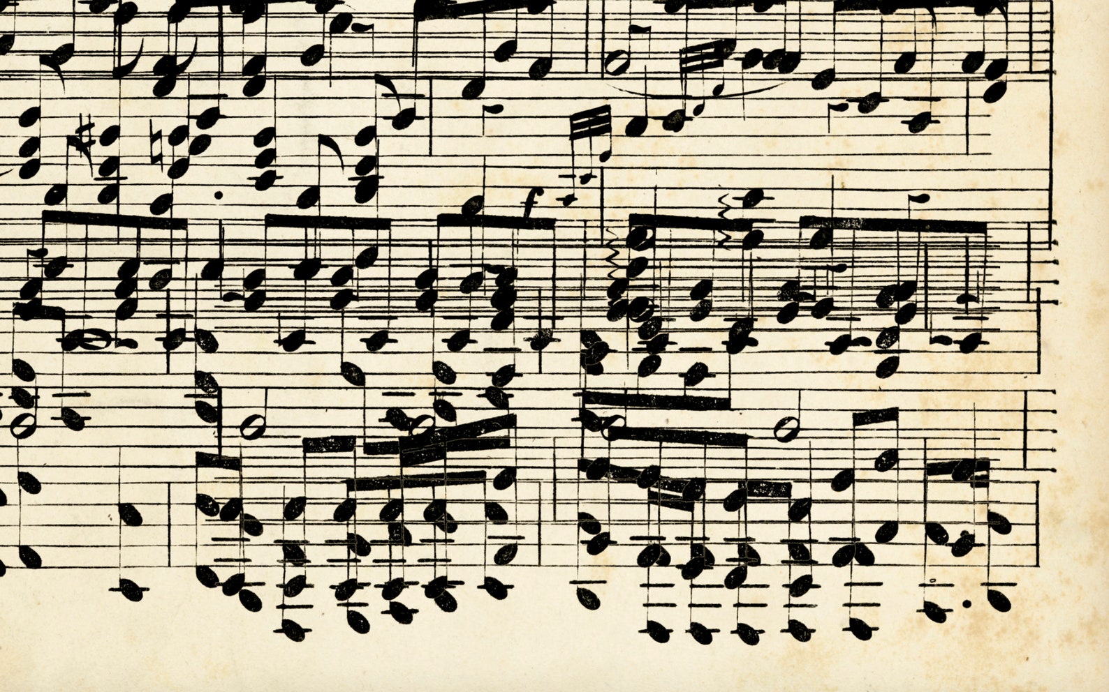 Sheet Music Art : Vintage 1800s Tribute to Music Sheet Music Art Print ...