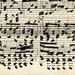 Sheet Music Art : Vintage 1800s Tribute to Music - Sheet Music Art ...