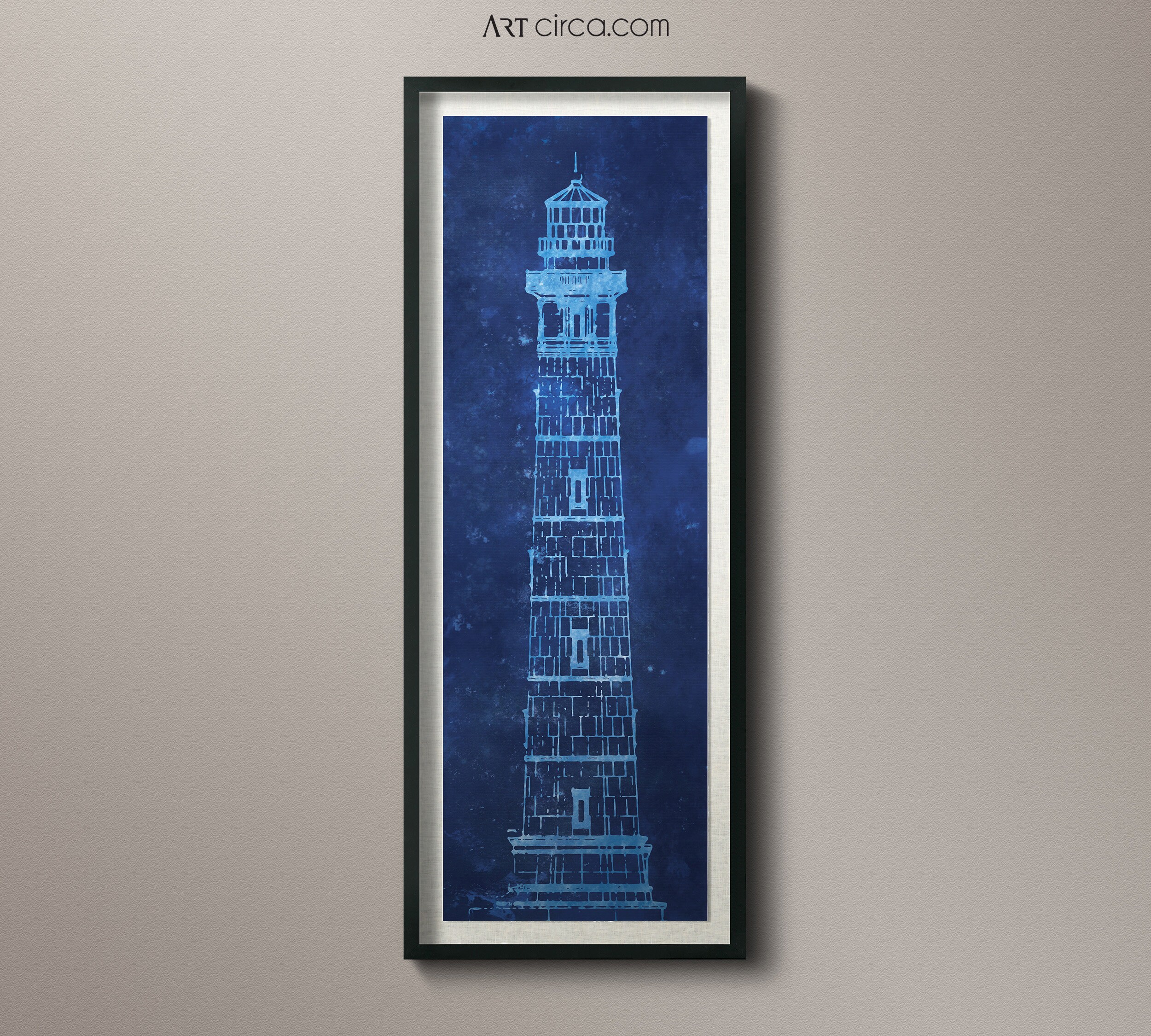 Cape Henry Lighthouse Blueprint : Vintage Cape Henry Lighthouse ...