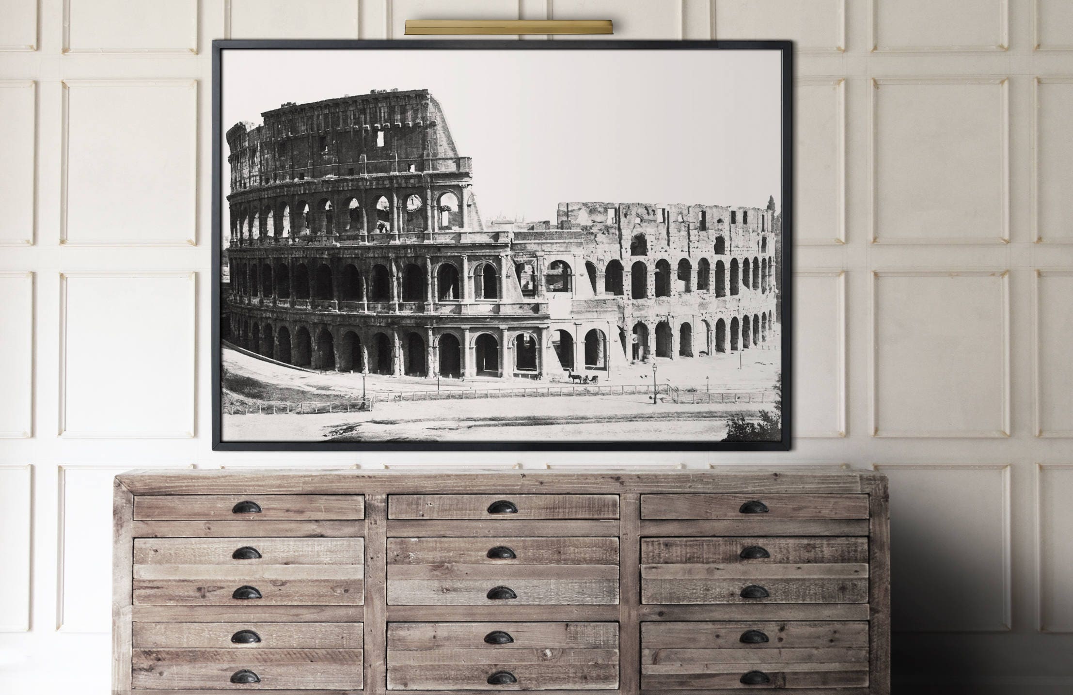 Vintage Coliseum Art : the Colosseum in Rome Photograph - Etsy
