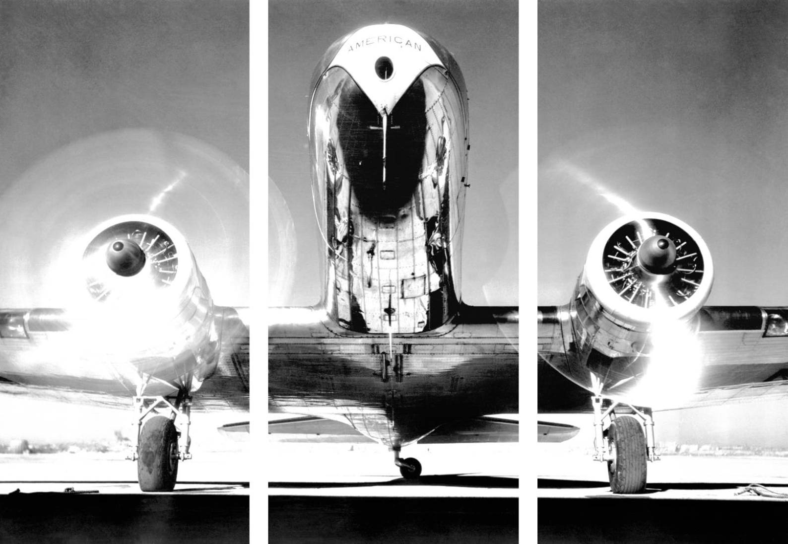 Airplane Art Print : Vintage Airplane Art Airplane Triptych - Etsy UK