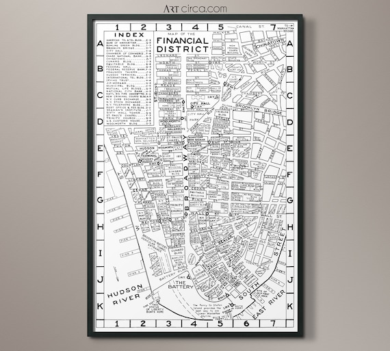 New York Financial District Map The Ultimate New York City Travel