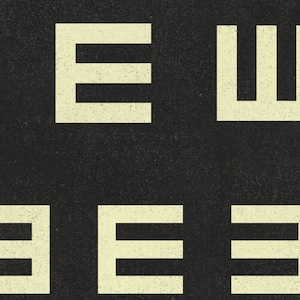 Eye Chart Print : Vintage Eye Charts Letters - Vintage Eye Chart Art ...