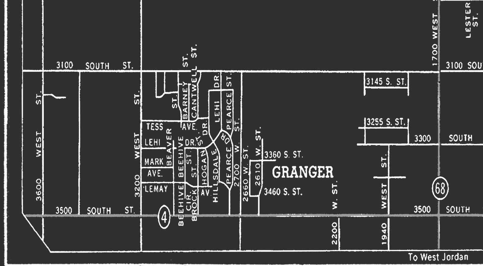 Salt Lake City Map : Vintage Salt Lake City map Utah Map | Etsy