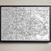Paris Map 5th Arrondissement Map Pantheon Map Print : - Etsy