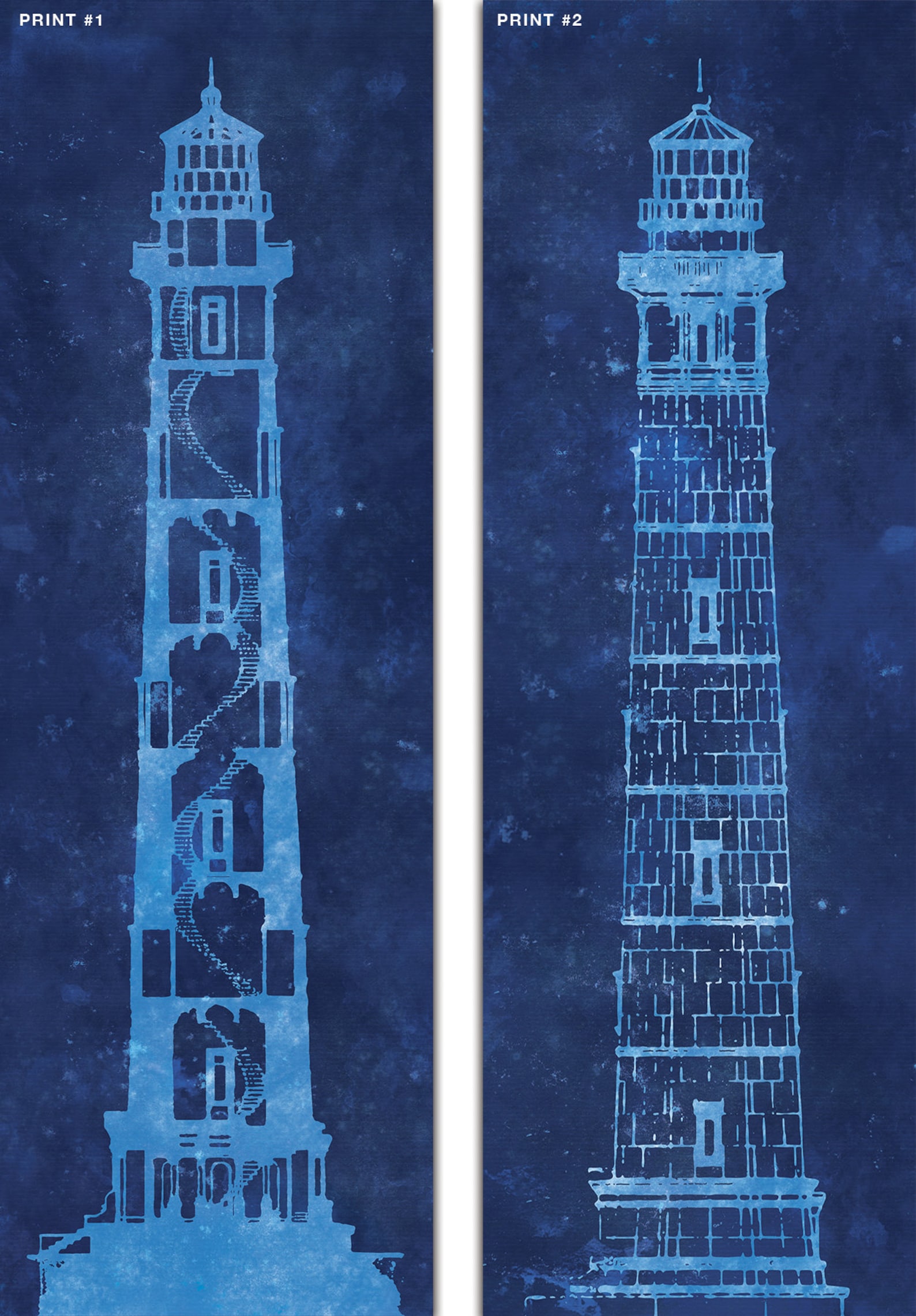Cape Henry Lighthouse Blueprint : Vintage Cape Henry Lighthouse ...