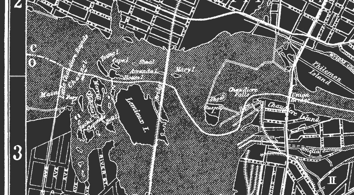 Ottawa Map : Vintage Ottawa Map Print Circa 1915 Ottawa | Etsy