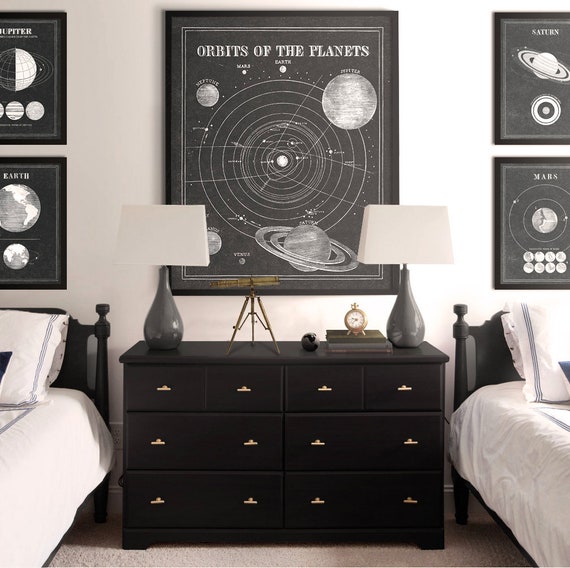 Solar System Theme Bedroom