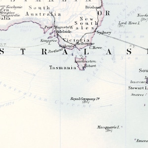 World Map Art : 1911 British Map of the World - World Map Print - World ...