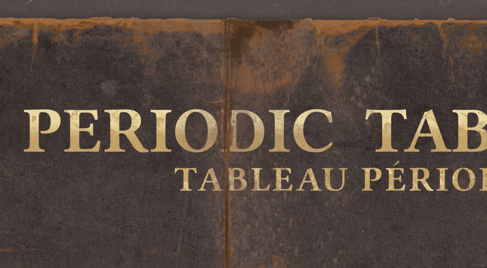 Periodic Table Print : Vintage Periodic Table of Elements Print Poster ...