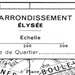 Paris Map 8th Arrondissement Map Élysées Map Print : Paris - Etsy