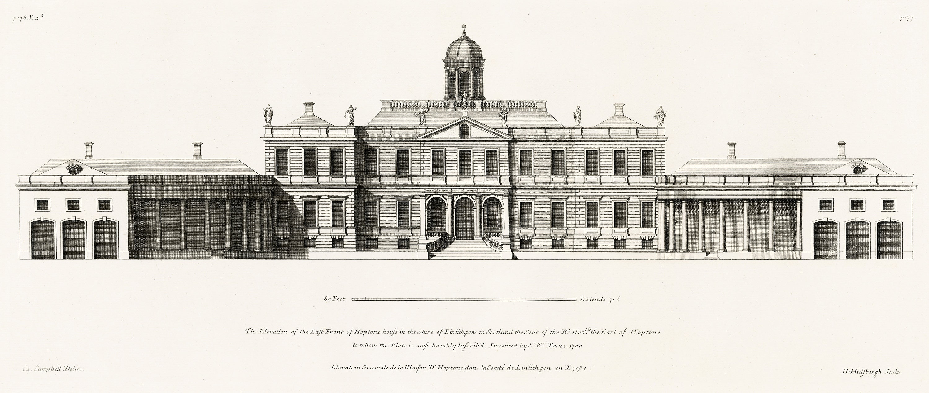 Architecture Art #1 : 18th C. Palace Elevations Collection - Old ...