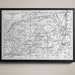 Paris Map 8th Arrondissement Map Élysées Map Print : Paris - Etsy