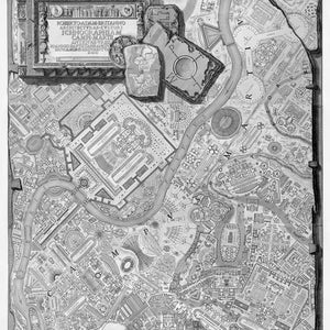 Rome Map Print : Piranesi's 1761 Plan of Rome - Vintage Rome - Vintage ...