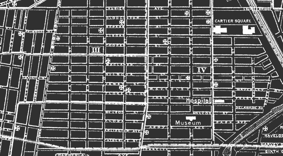 Ottawa Map : Vintage Ottawa Map Print Circa 1915 - Ottawa Canada Map ...