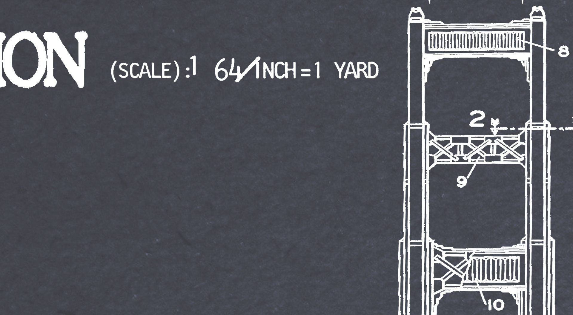 Golden Gate Bridge Blueprint : Vintage San Francisco Golden Gate Bridge ...