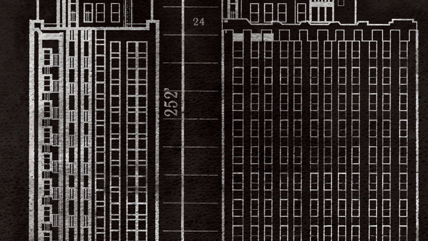 Chicago Carbide and Carbon Building Blueprint : Vintage - Etsy