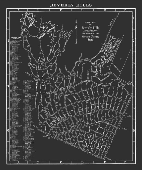 Mapa De Beverly California