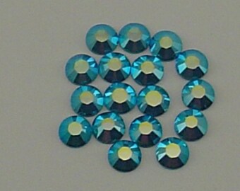 SS 30 Swarovski Jet Crystal AB Flat Back Rhinestone 107 Stones - Etsy