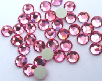 SS 30 Swarovski Jet Crystal AB Flat Back Rhinestone 107 Stones - Etsy