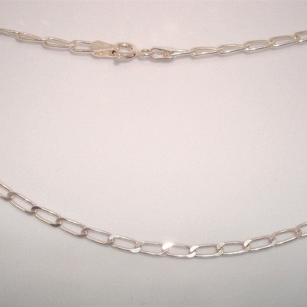 Heavy Silver Chain - Etsy