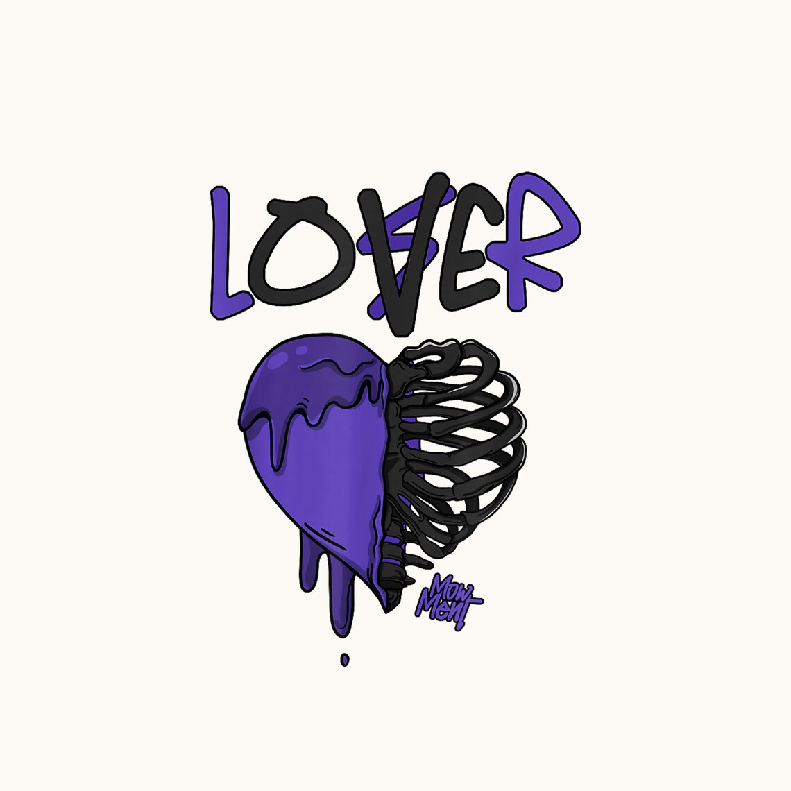 Loser Lover Dripping Black Field Purple 12s Matching Digital PNG - Etsy