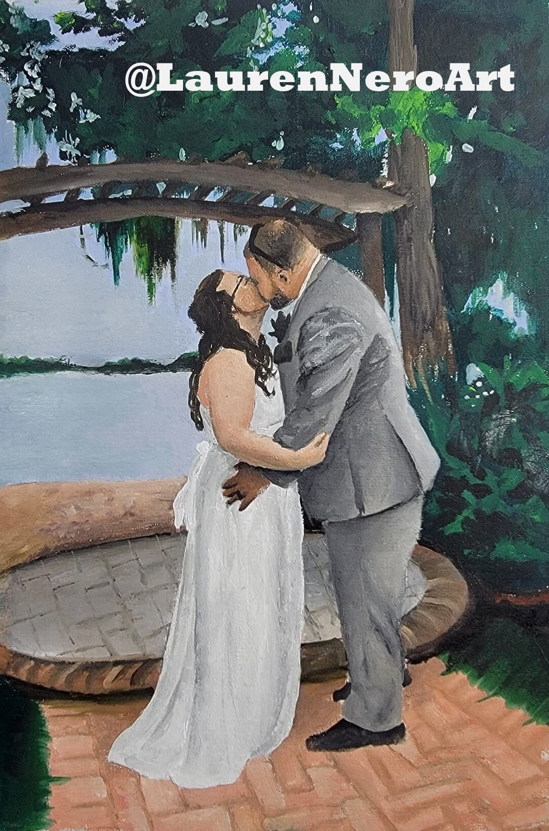 CUSTOM Oil Painting - Wedding Portrait, Custom Portraits and ...