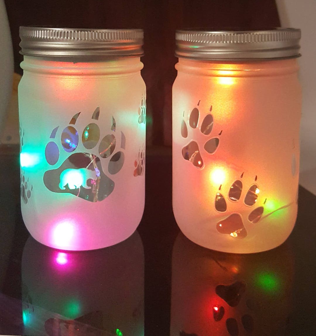 Solar Mason Jar Set - Etsy