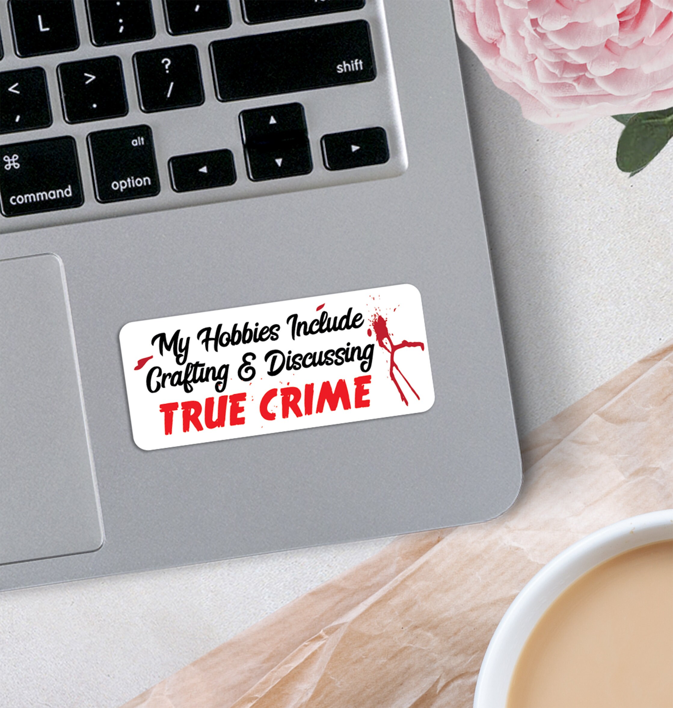 True Crime Sticker Gift for True Crime Fans True Crime and - Etsy