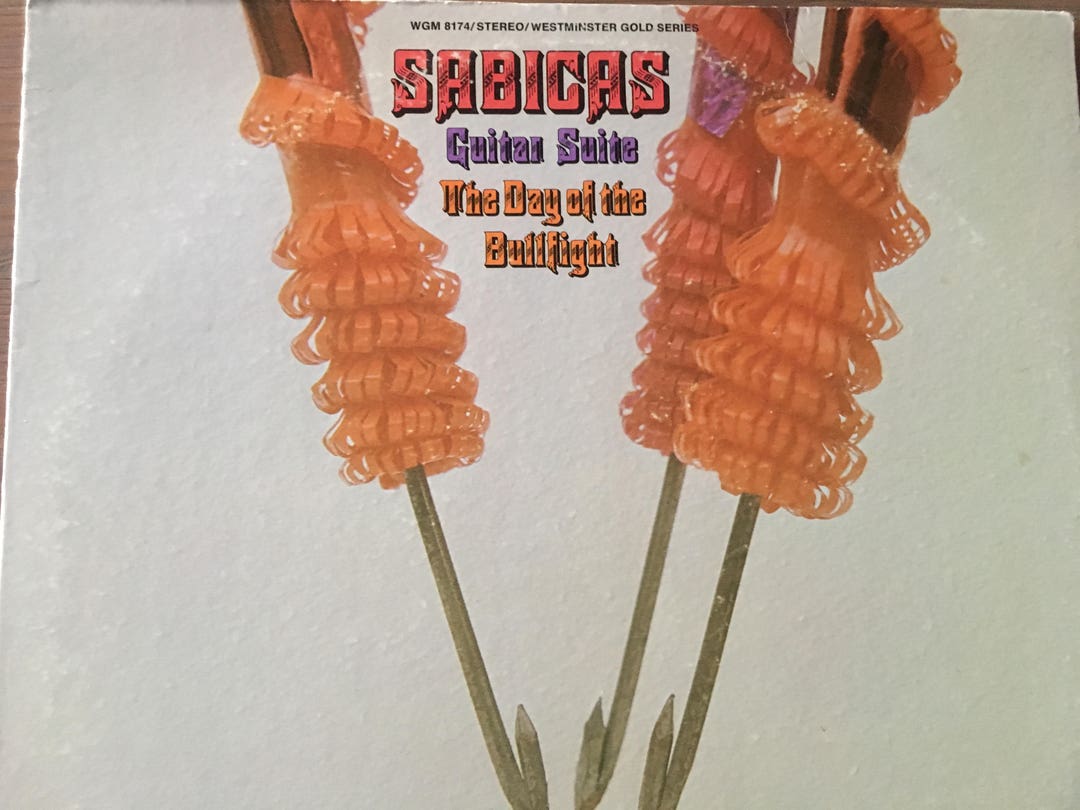 Sabicas - Guitar Suite - the Day of the Bullfight - Vinyl Record - Etsy