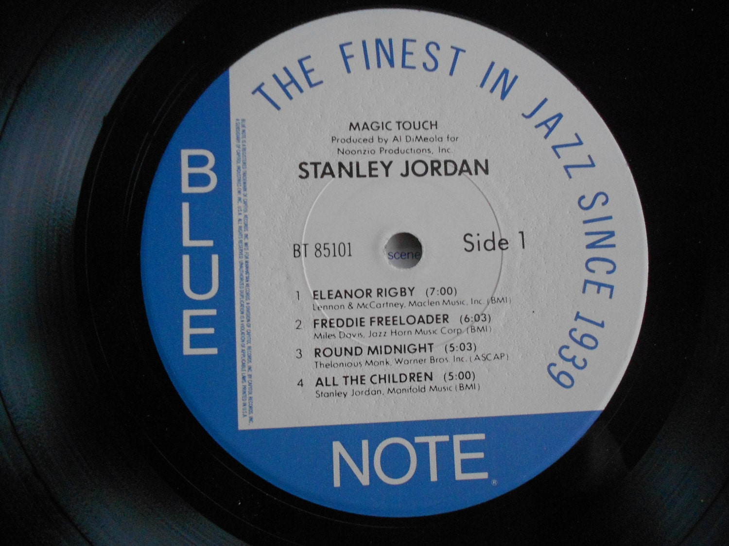 Stanley Jordan Magic Touch Vinyl Record - Etsy