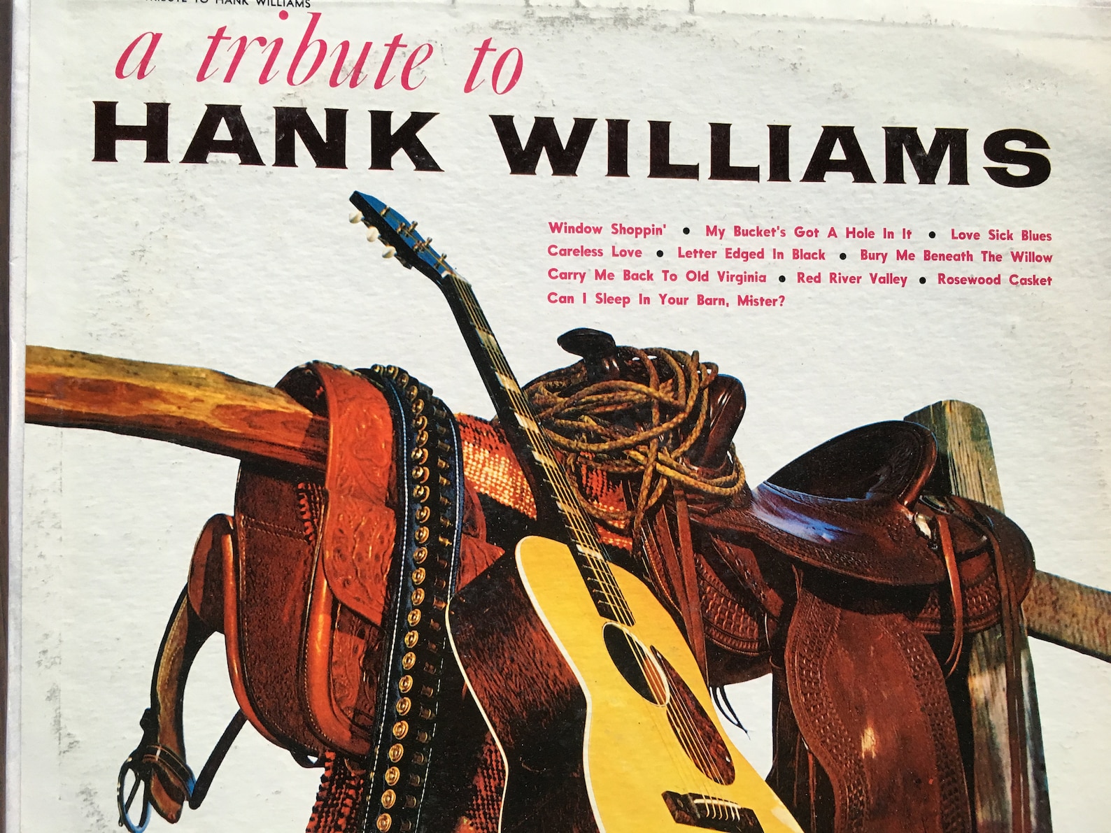 A Tribute to Hank Williams Vinyl Record - Etsy