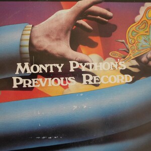 Monty Python's Previous Record Vinyl Record - Etsy