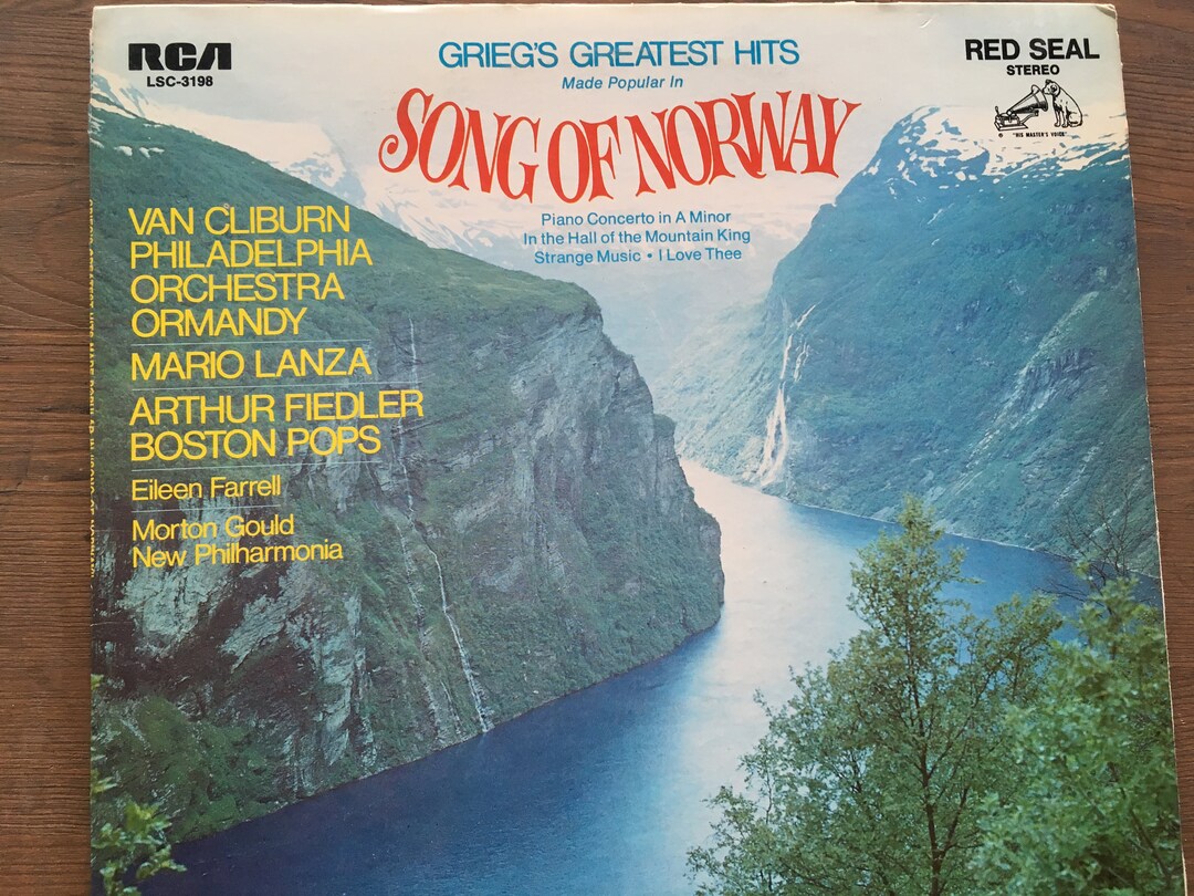 Songs of Norway - Grieg's Greatest Hits Made Popular - Vinyl Record - Etsy
