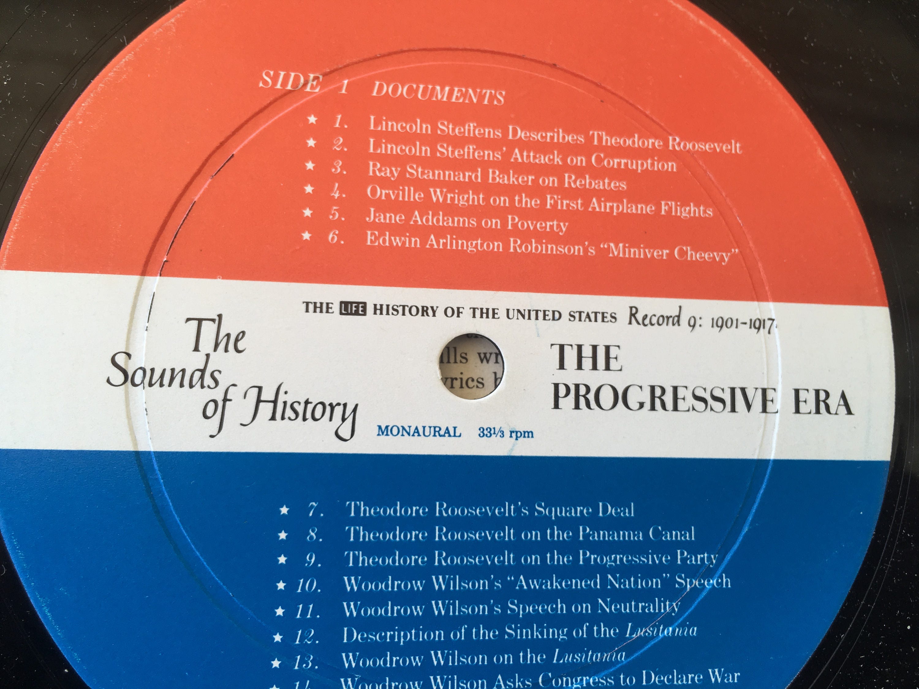 The Sounds of History Record 9: the Progressive Era Vinyl - Etsy
