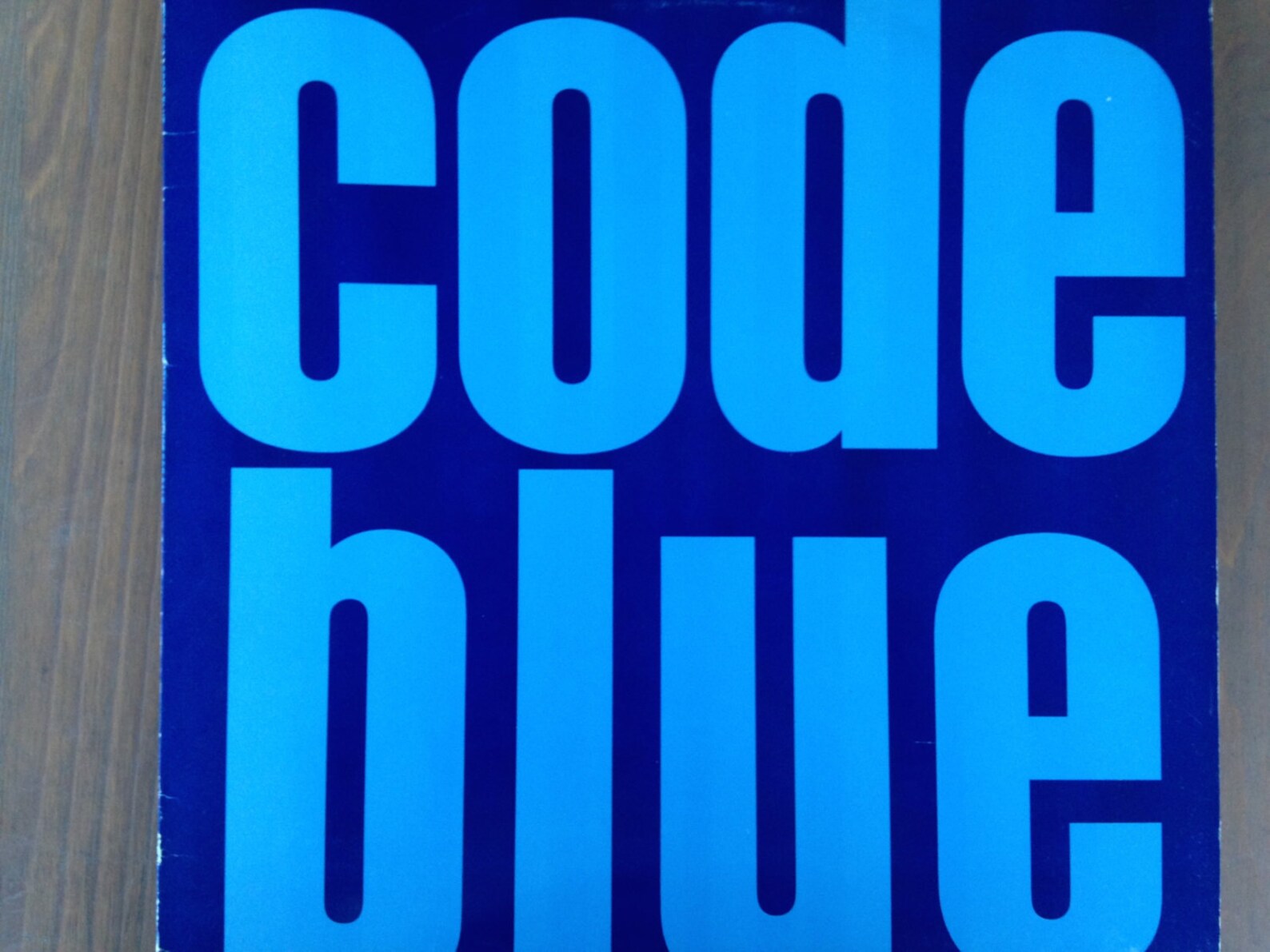 Code Blue Untitled Promo Vinyl Record - Etsy