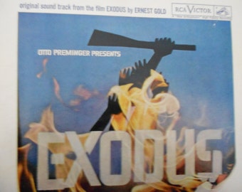 Exodus Original Sound Track From the Film Lp......music Album 60's ...
