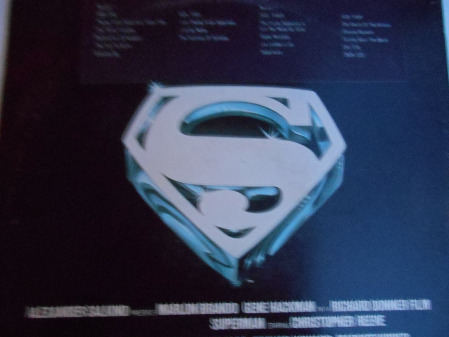 Superman the Movie Original Sountrack Double Vinyl Record - Etsy