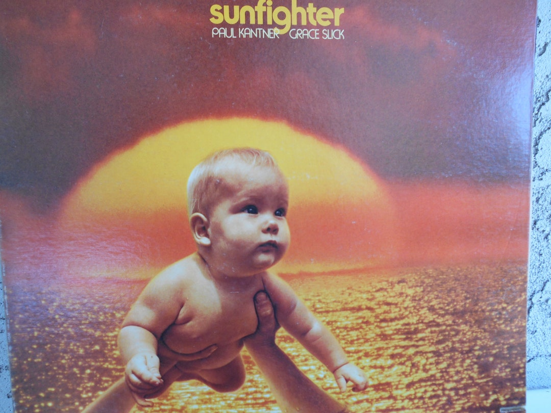Sunfighter Paul Kantner and Grace Slick of Jefferson Airplane Vinyl ...