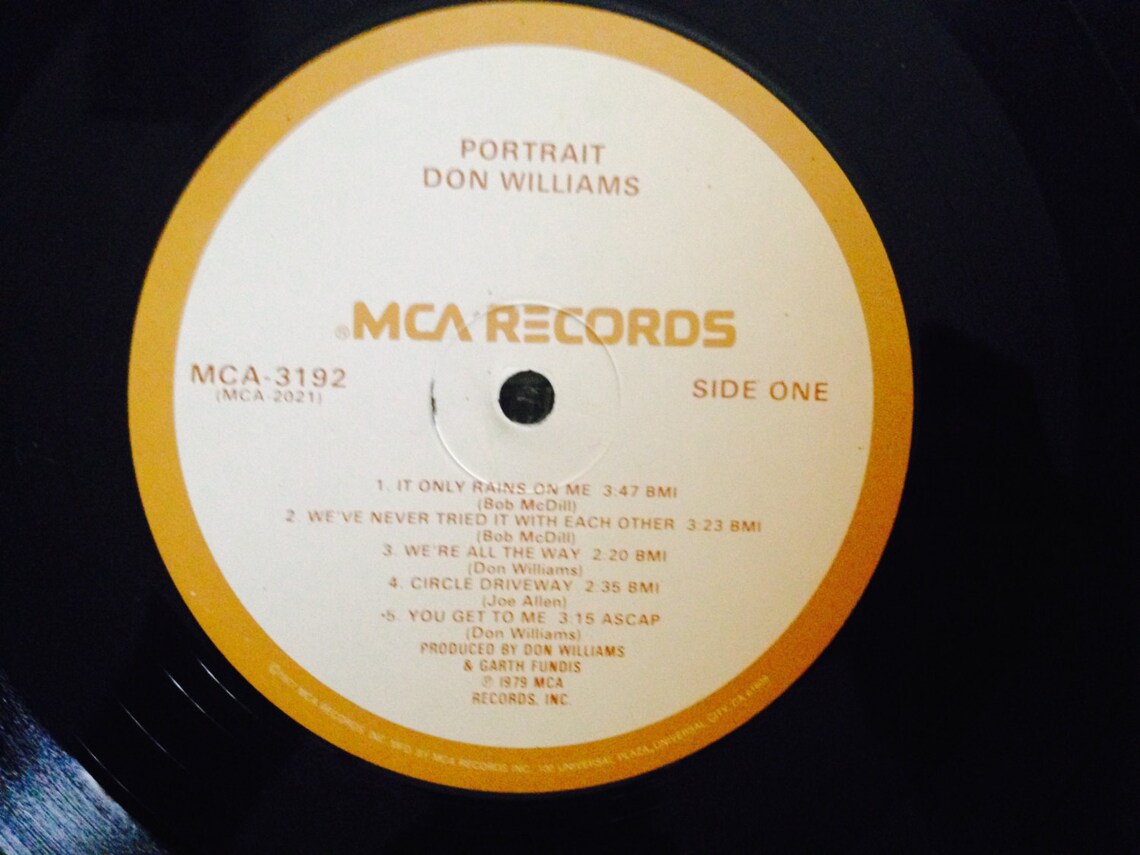 Don Williams - Portrait - Vinyl Record - Etsy
