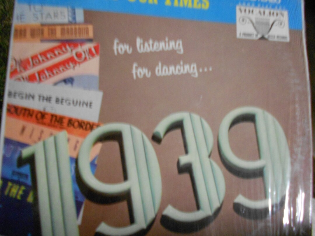 Songs of Our Times - Song Hits of 1939 - Basil Fomeen and His Orchestra ...